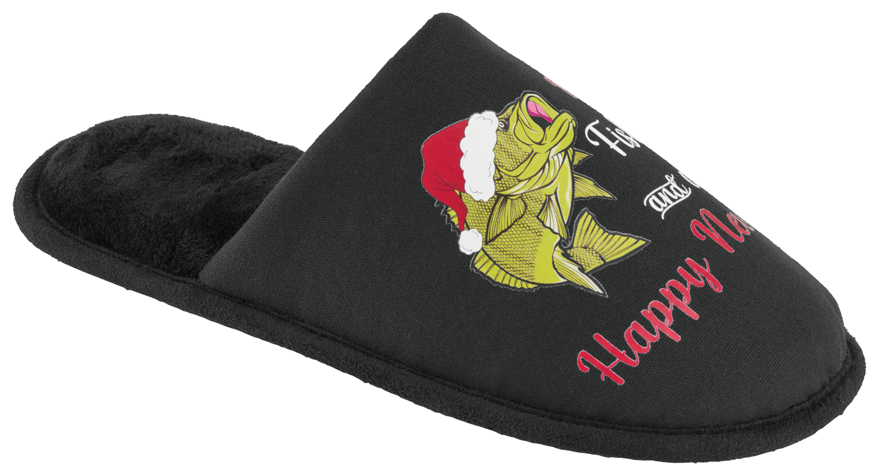 Eastman Fishmas Novelty Memory Foam Slippers | Bass Pro Shops